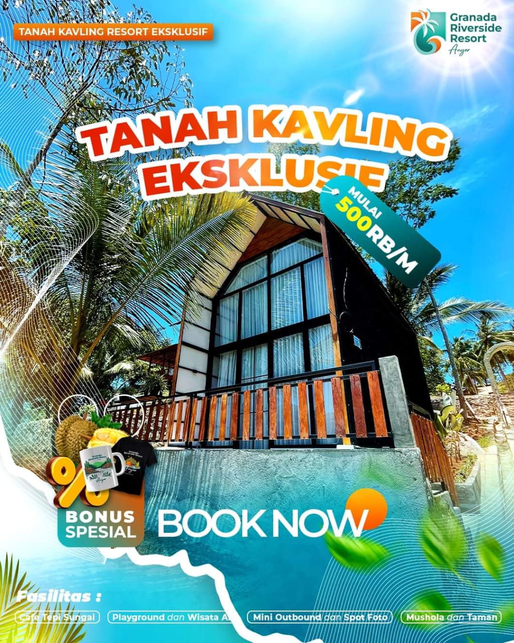 Granada Riverside Resort | Husna Property Sharia