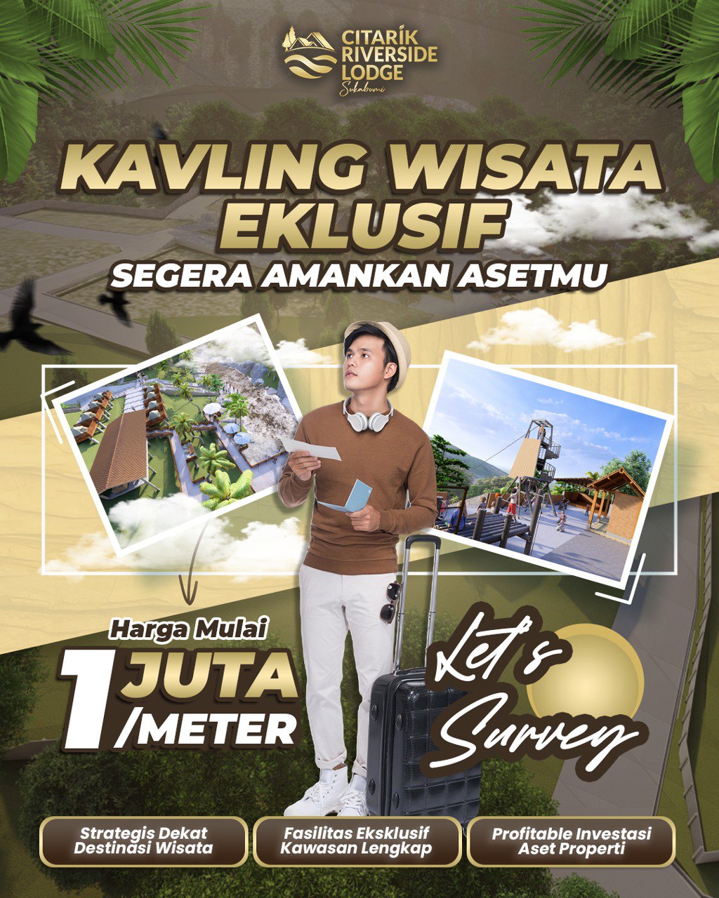 Citarik Riverside Lodge | Husna Property Sharia